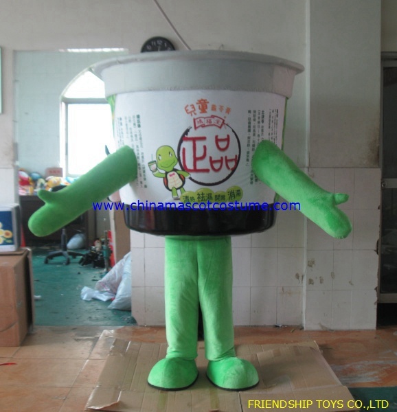 Food product mascot costume