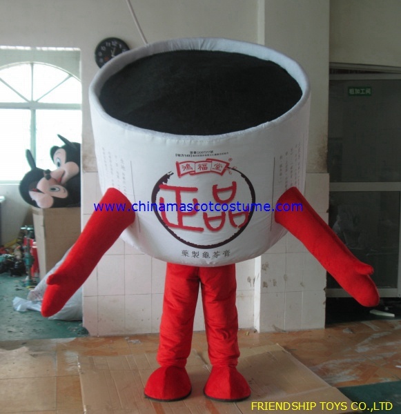 Food product mascot costume