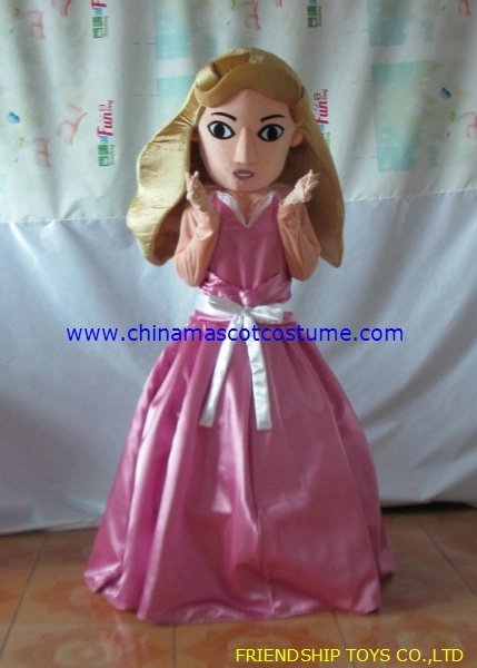 Princess party mascot costume