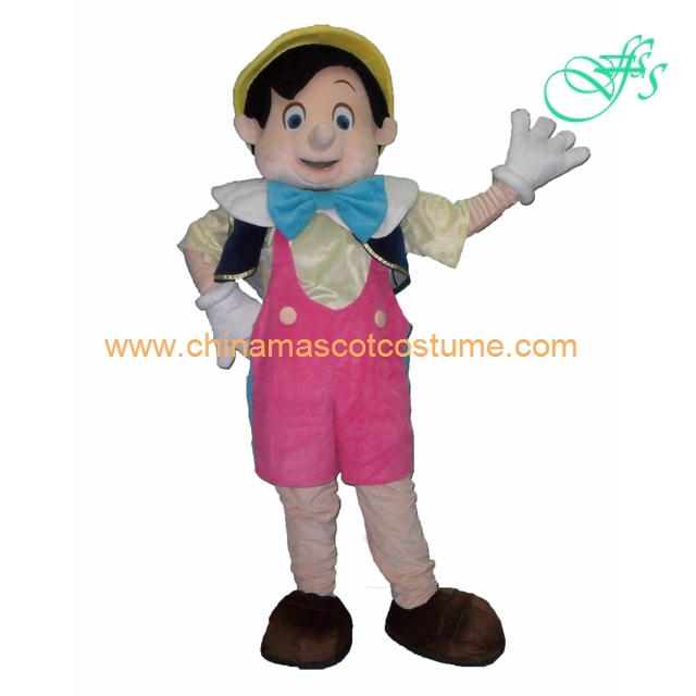 Pinocchio mascot costume