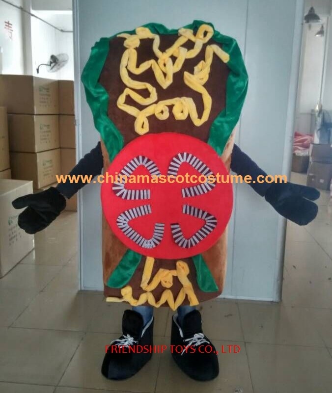 Fast food mascot costume