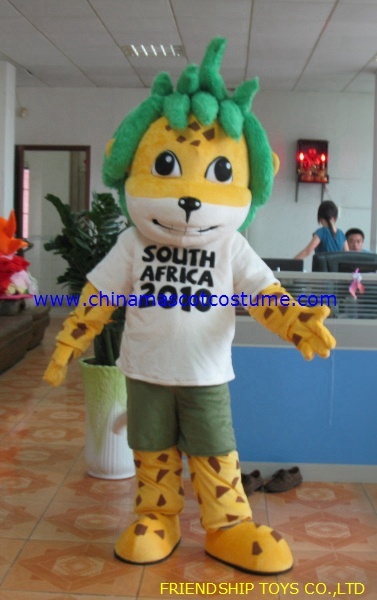 Fifa world cup mascot costume 2010