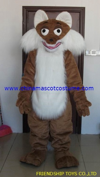 Fox character mascot costume