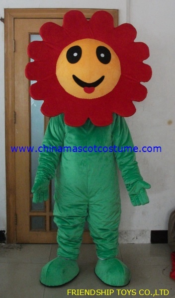 Flower wholesale mascot costume