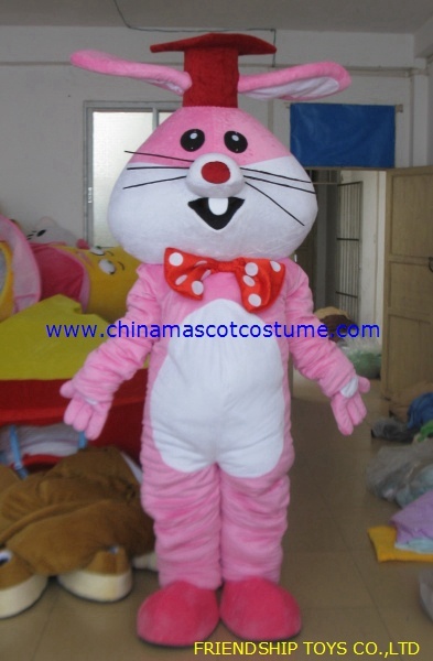 Rabbit bunny mascot costume