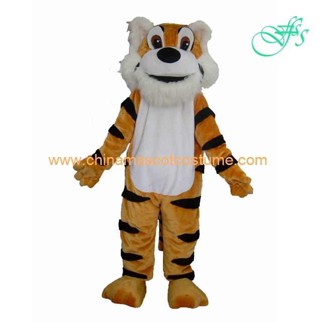 Tiger character mascot costume