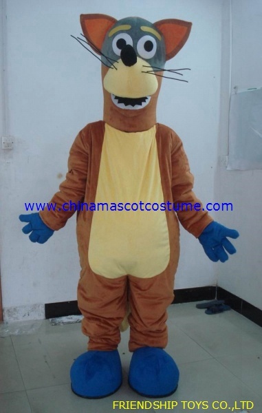 Swiper in Dora mascot costume