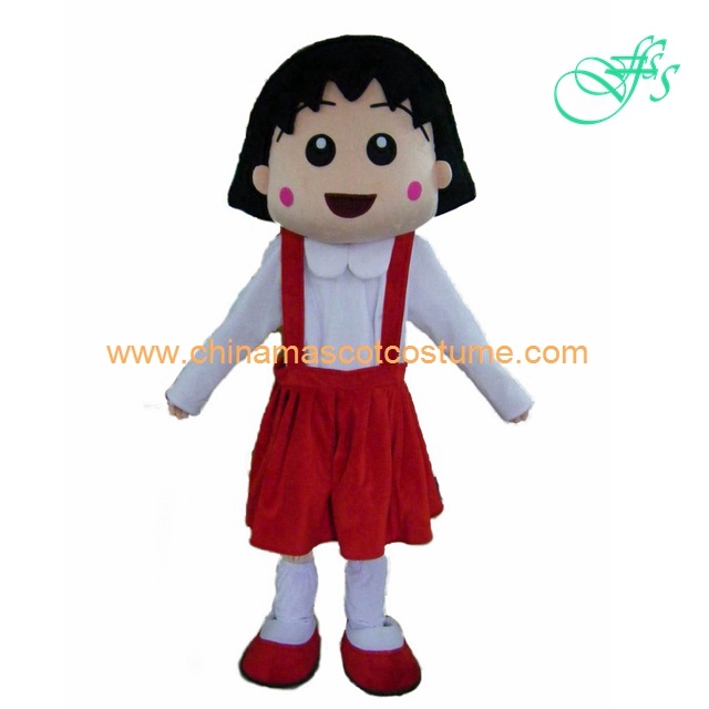 Chi-bi Maruko girl mascot costume