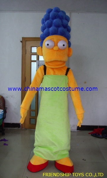 The Simpsons Marge mascot costume