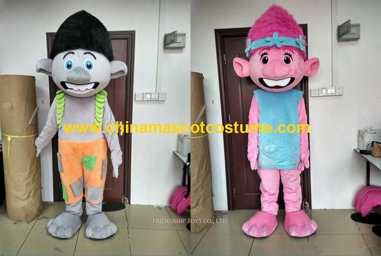 Trolls Poppy mascot costume from China