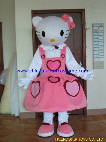 Hello Kitty Character Mascot Costume